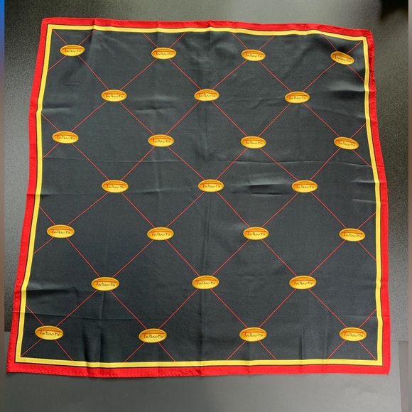 Talbots | Accessories | Vintage Talbots Signature Print Silk Scarf ...